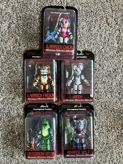 FIVE NIGHTS AT Freddy's Security Breach Complete Set of 5 Action ...