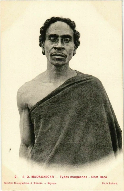 CPA AK TYPES malgaches- Chef Bara MADAGASCAR (909066) EUR 8,99 ...