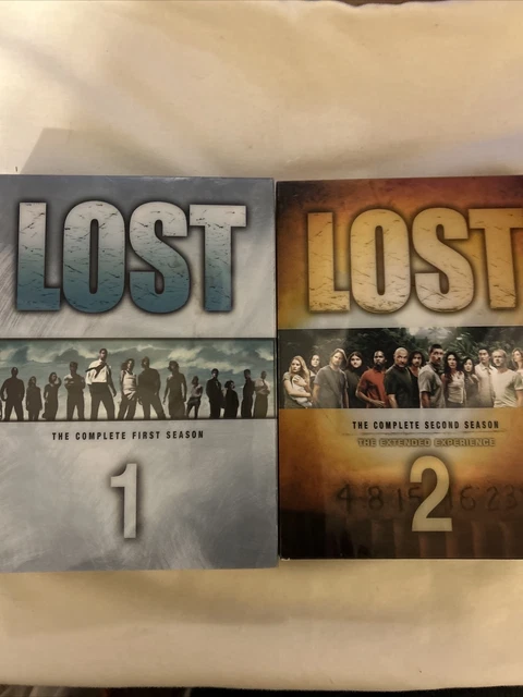 LOST TV SERIES Dvd Sets The Complete First and Second Seasons lot of 2 ...