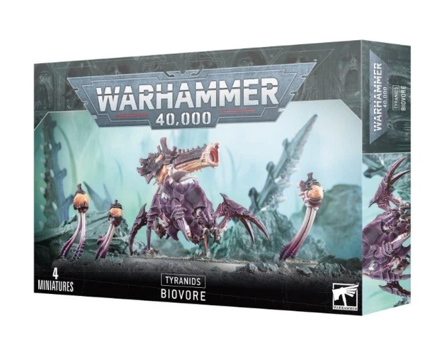 TYRANIDS BIOVORE/PYROVORE NUOVO con scatola Warhammer 40K Games ...