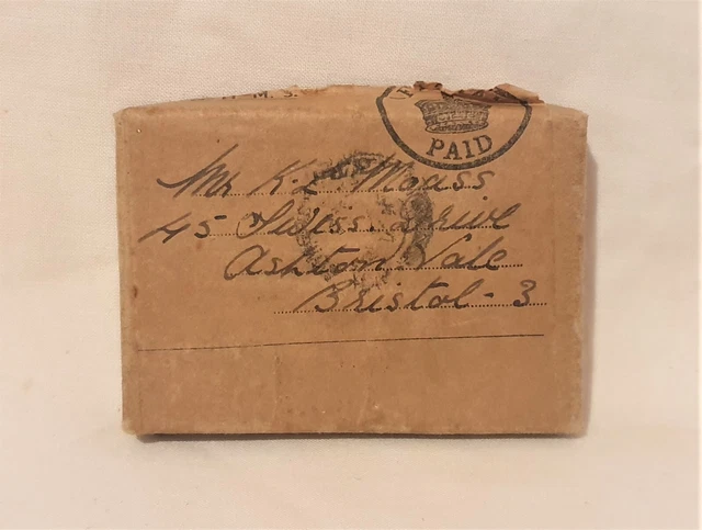 ORIGINAL WW2 BRITISH Royal Navy Medal Box K.L. Moass EUR 14,01 ...