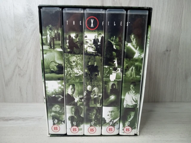 THE X FILES Season 8 Vhs Box Set - Rare Retro Vintage Sci Fi Series £14 ...