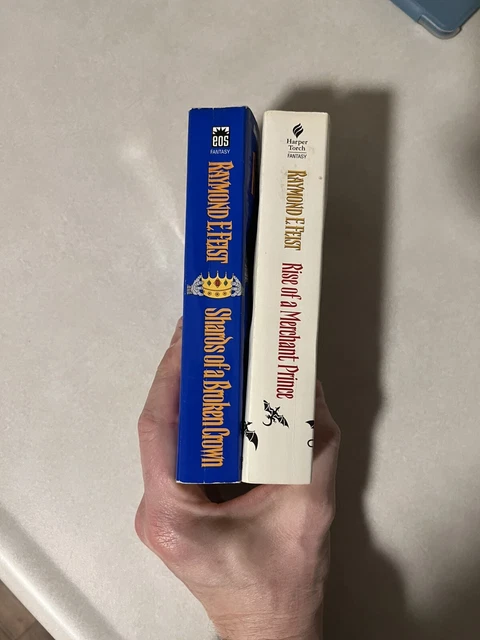 RISE OF A Merchant Prince Shards of a Broken Crown Raymond E Feist Lot ...