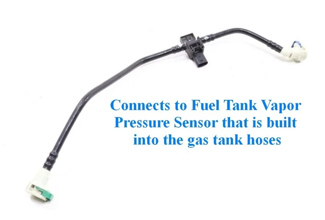 FUEL TANK VAPOR Pressure Sensor Connector Plug Pigtail Wiring Harness ...