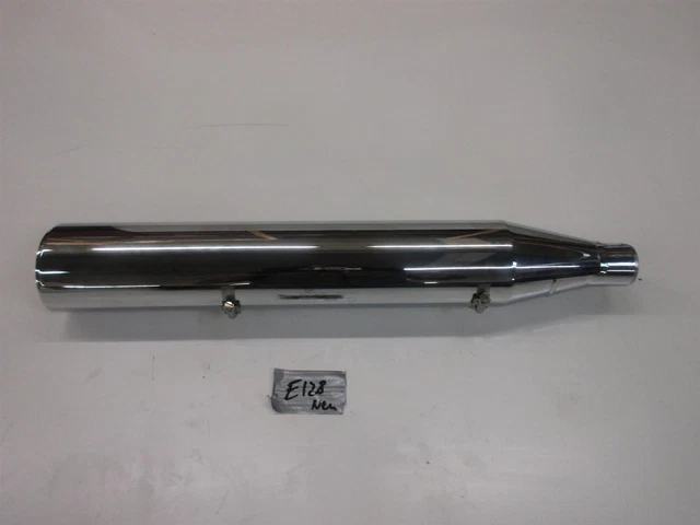 SILENCIEUX 64900460 AUSPUFFENDTOPF E128. Harley Davidson Softail Fxbb ...