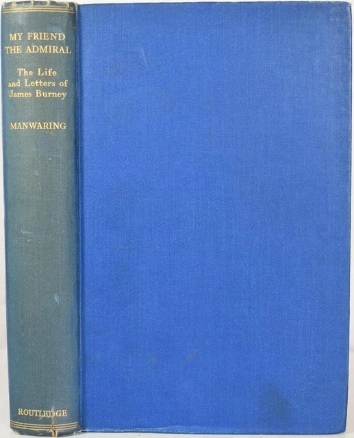 LETTRES ET JOURNAUX de la vie de James Burney. Royal Navy. Captain Cook ...