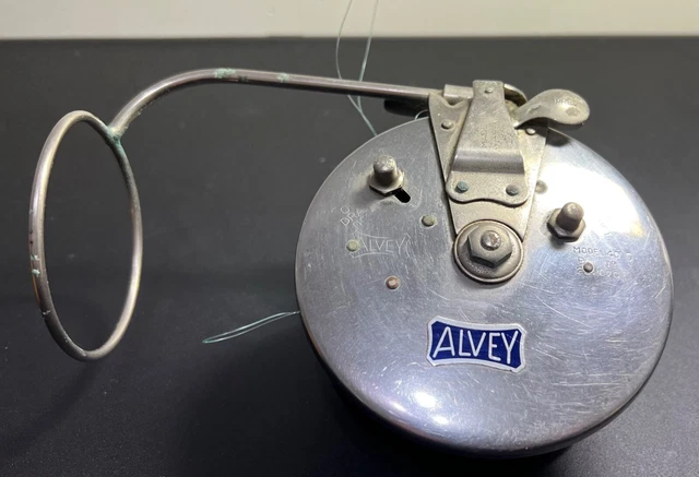 VINTAGE ALVEY MODEL 40 SIDE CAST 4" BAKELITE SEA FISHING REEL PATENT No ...