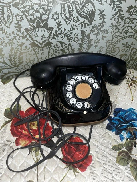 VINTAGE BELL BAKELITE Telephone & Carry Handle. £50.00 - PicClick UK