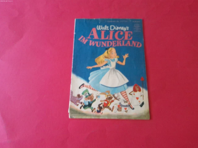MICKY MAUS SONDERHEFT nr. 2 ORIGINAL AUSGABE alice im wunderland EUR ...