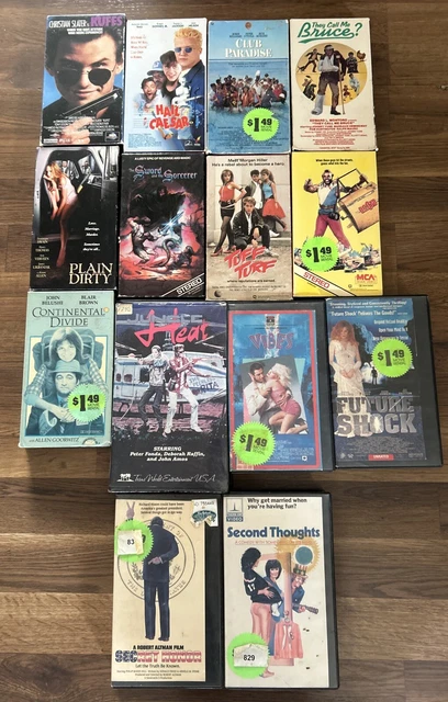 14 VHS LOT: Mostly 70s And 80s. Many Rare And Cult Titles £12.00 ...