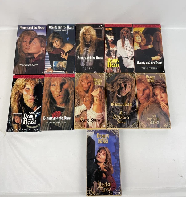 BEAUTY AND THE Beast Linda Hamilton & Ron Perlin VHS #1,2,3,5,6,7,8,9,10,11,12 £55.22 - PicClick UK