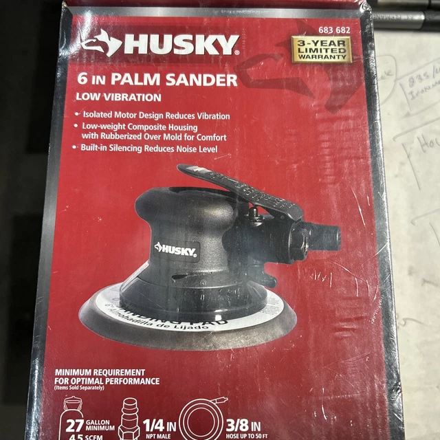 HUSKY 6 LOW Vibration Palm Sander Model H4830 B4 16.57 PicClick
