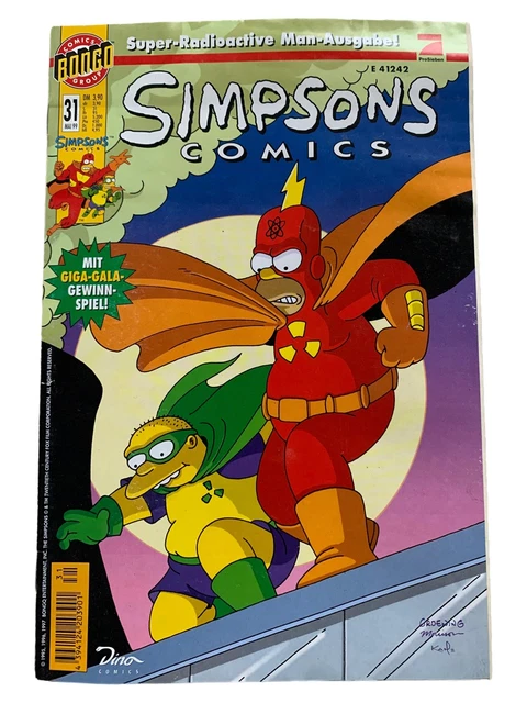 SIMPSONS COMICS 31 Super-Radioactive Man Matt Groening Deutsch Taschenbuch EUR 9,95 - PicClick DE