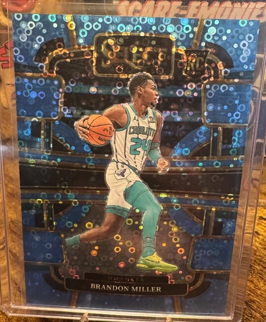 2023-24 PANINI SELECT Brandon Miller Discoteca Blu Rookie Prizm 91/99 ...