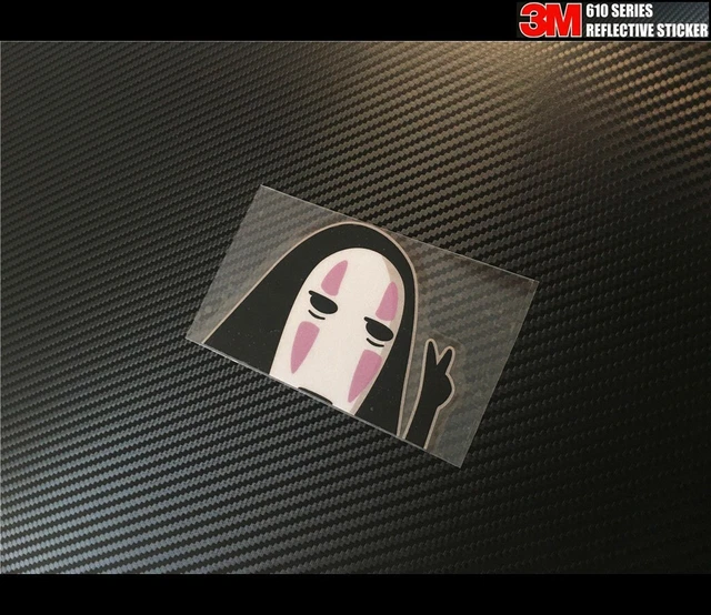 KAONASHI NO-FACE MAN Spirited Away PEEKING window JDM Reflective ...