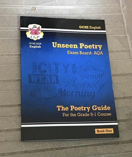 GCSE AQA ENGLISH - Unseen Poetry Poetry Guide - New book £3.00 ...