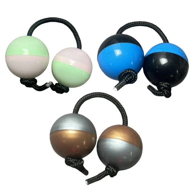 HAND SHAKER SAND Balls Polyrhythmic Percussion Party Favors £11.08 ...