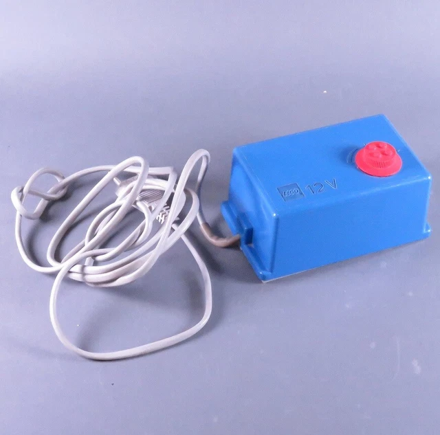 LEGO® RAILROAD 12V Transformer 741 Bühler 12-Volt Blue for Hobbyists £ ...
