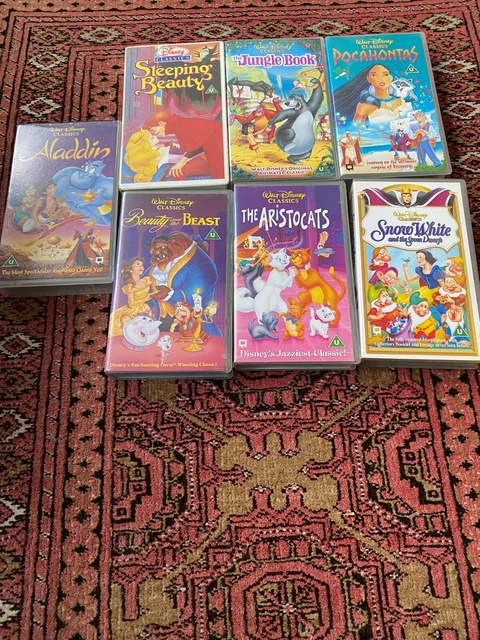 WALT DISNEY VHS bundle of 7 classics for family entertainment £11.12 ...