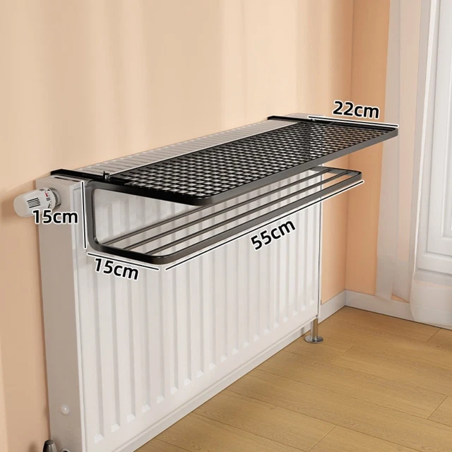 FOR RADIATORS RADIATOR Drying Rack Shoes Storage Shelf For Balcony ...
