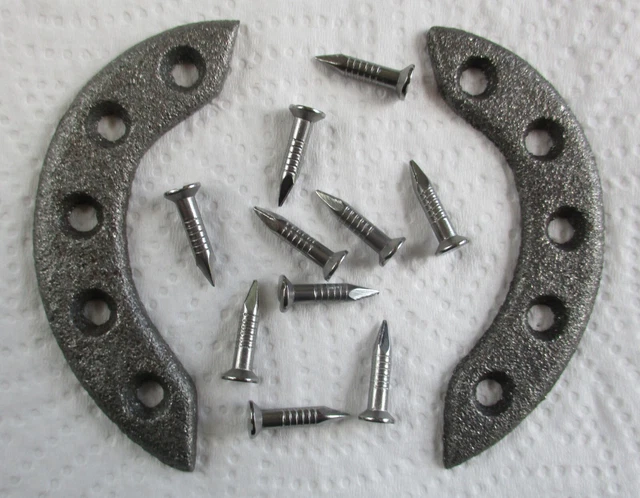 SET OF BRITISH Army:"AMMO BOOT TOE PLATES" (With Fixing Nails/Screws ...