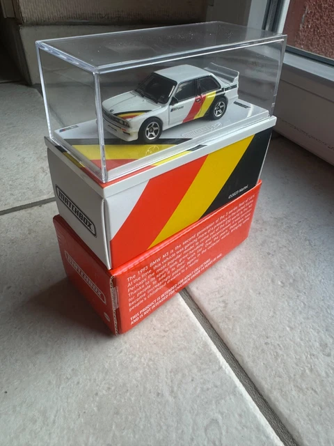 MATCHBOX COLLECTORS 1993 Bmw M3 E30 M-Power Rlc Mattel Creations 1:64 ...