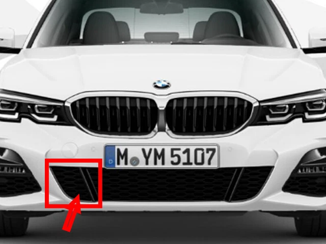 BMW 3 SERIES G20 G21 M Sport Front Bumper Centre Right Grille (JS) £49. ...