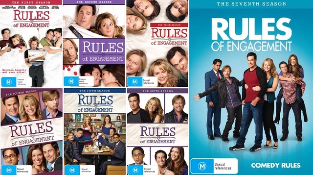 RULES OF ENGAGEMENT COMPLETE Series : Season 1 - 7 : NEW DVD £57.07 ...