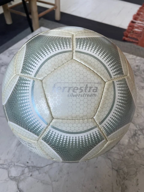 ADIDAS TERRESTRA SILVERSTREAM Official Match Ball Euro 2000 $1,650.00 ...
