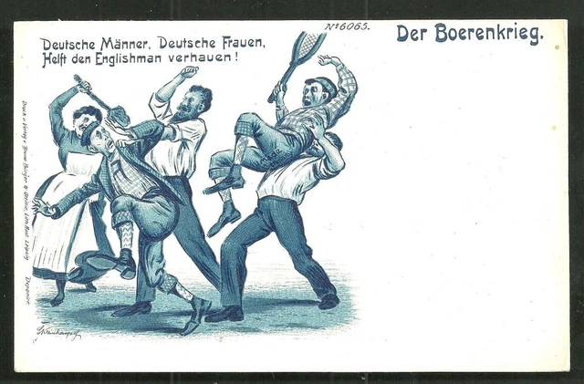 BOER WAR GERMAN Help Support Propaganda South Africa ca 1899 £47.39 ...