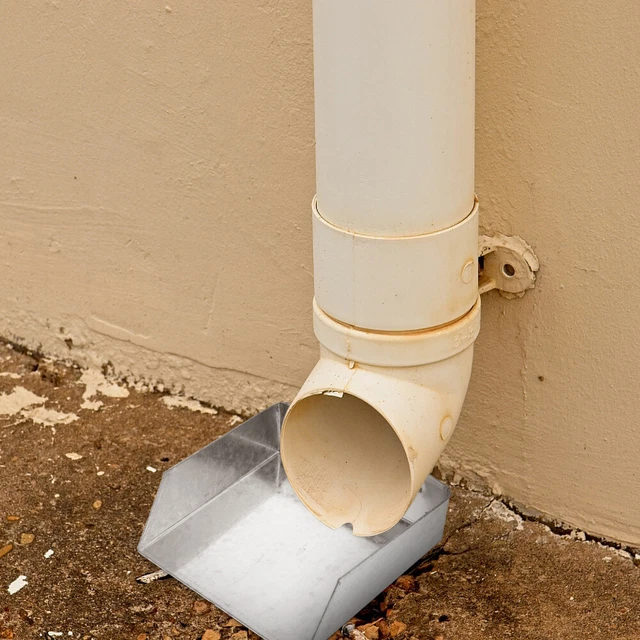 METAL GUTTER DOWNSPOUT Extension Strainer Splash Block Guard Connector ...