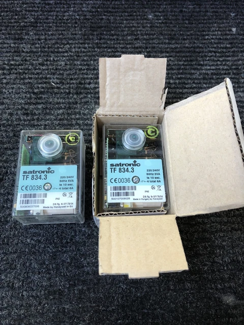 HONEYWELL/SATRONIC TF834.3 CONTROL Box £55.00 - PicClick UK