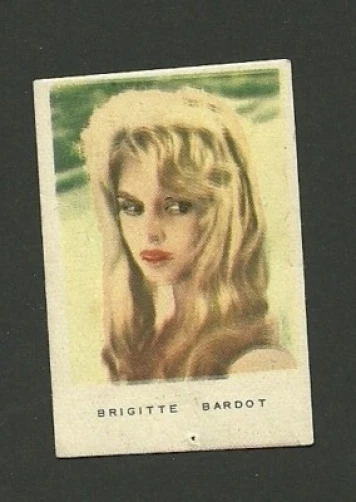 BRIGITTE BARDOT - 1950s Italian Movie Film Card £8.17 - PicClick UK