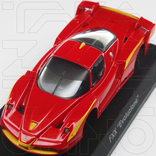 FERRARI FXX EVOLUZIONE Minicar Collection 11 Kyosho 1:64 Red Yellow Accent Nib £35.11 - PicClick UK