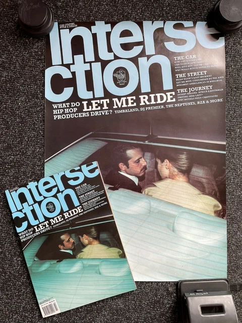 RARE INTERSECTION 03 car culture magazine LAUNCH POSTER - near-mint ...