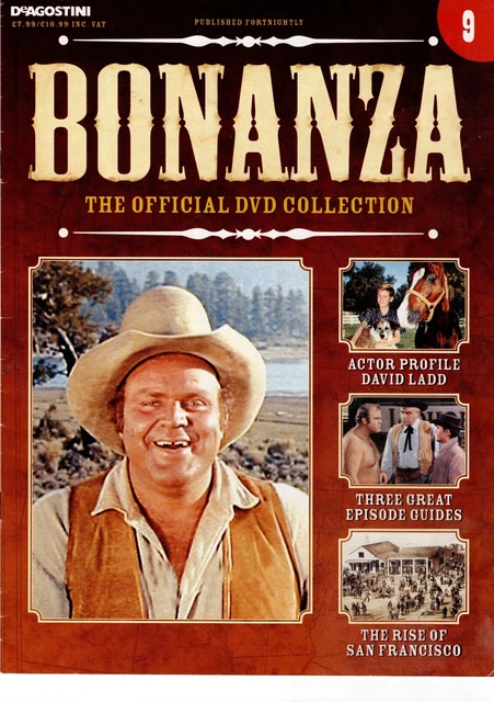 BONANZA - THE Official DVD Collection Magazine 9 £1.75 - PicClick UK