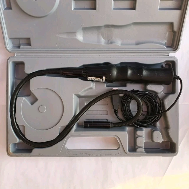 SENTIENT N41GW FLEXIBLE Snake Scope Camera 5V DC + Carry Case + CD £20. ...