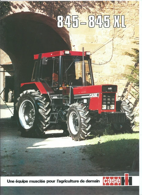 BROCHURE PROSPECTUS prospekt CASE IH 845 / 845 XL EUR 7,02 - PicClick FR