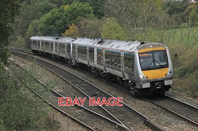 PHOTO CLASS 168 168323 Chiltern Railways Budbrook Junction £1.85 ...