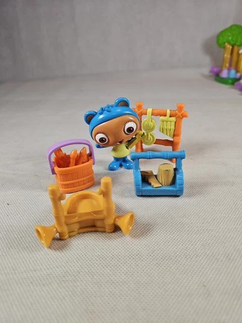CBEEBIES MATTEL WAYBULOO Nok Tok Solid Figure With Accessories Toy ...