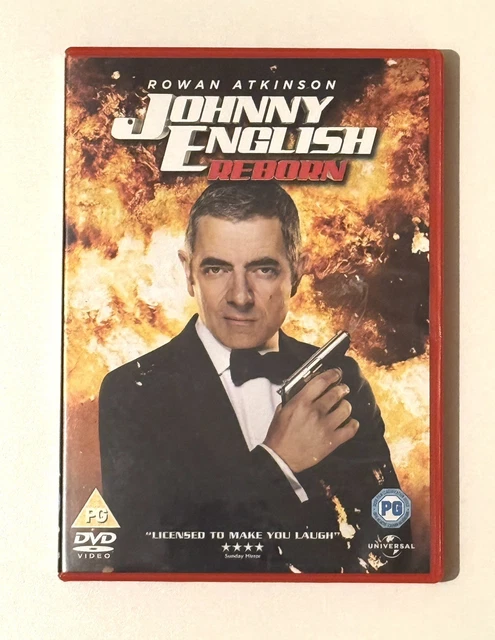 JOHNNY ENGLISH REBORN DVD Rowan Atkinson Comedy £4.38 - PicClick UK