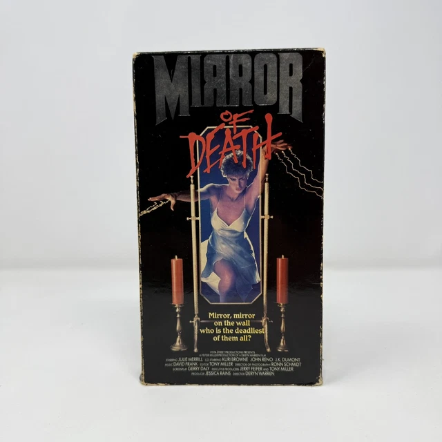 MIRROR OF DEATH (VHS, 1987) Sony Horror Thriller Deryn Warren Film ...
