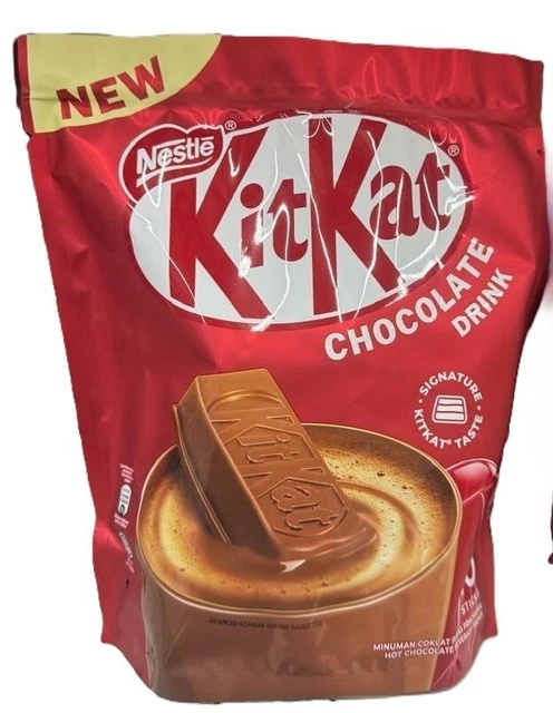 NEW NESTLE KIT Kat 3 In 1 Hot Chocolate Drink 10 Sachets x 33g - 4 ...