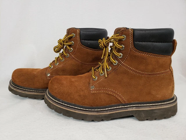 WORKLOAD BRAVO III Work Boots Men's US Size 6 Oil Resistant Suede ...