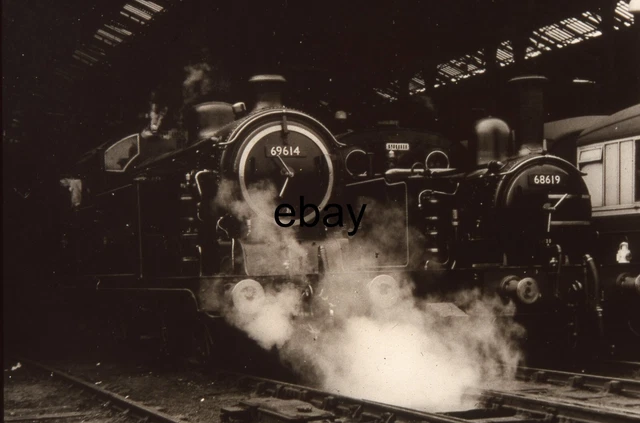 35MM RAILWAY SLIDE - Steam Loco N7/4 Class 69614 & J69 Class 68619 £2. ...