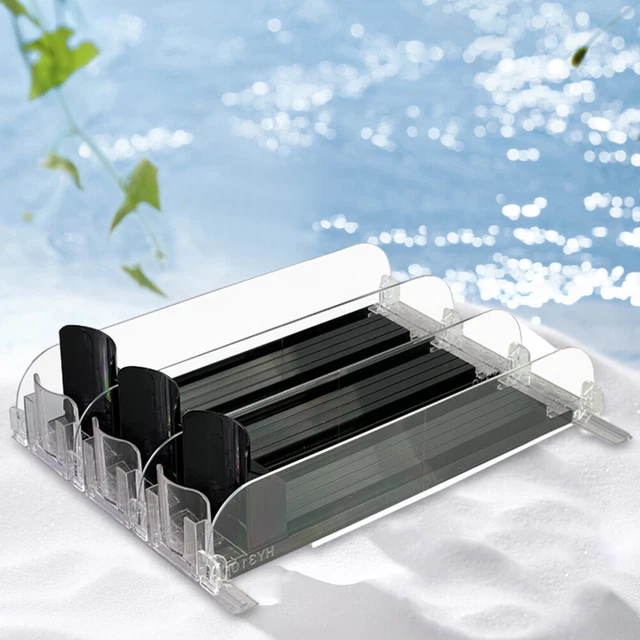 BEVERAGE RACK SPRING Push Auto Beer Pusher Holder Storage Shelf for ...