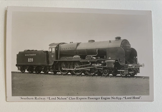 SOUTHERN RAILWAY LOCOMOTIVE Photograph - 859 Lord Hood- A748 £3.50 ...
