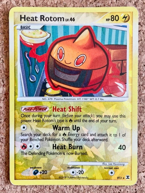 HEAT ROTOM RT3 Glace Fissurée Platine Rising Rivals Pokemon Mp EUR 11 ...
