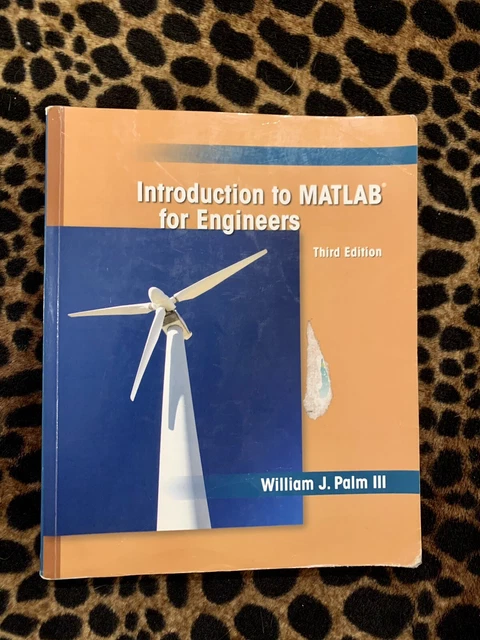 INTRODUCTION TO MATLAB For Engineers 3rd Edition McGraw Hill $19.90 ...