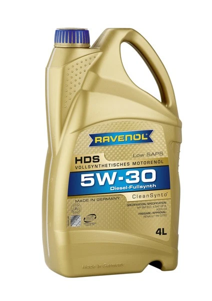 FITS RAVENOL RAV HDS SAE 5W30 4L Engine Oil 5W30 4l Cleansynto 111112 ⭐ ...